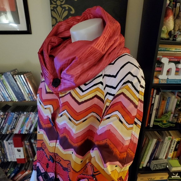 Lindi by Aria Collection | Jackets & Coats | Reversible Lindi Rain ...